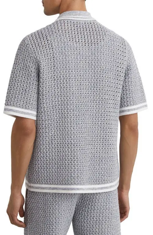 REISS Meadows Button Front Shirt