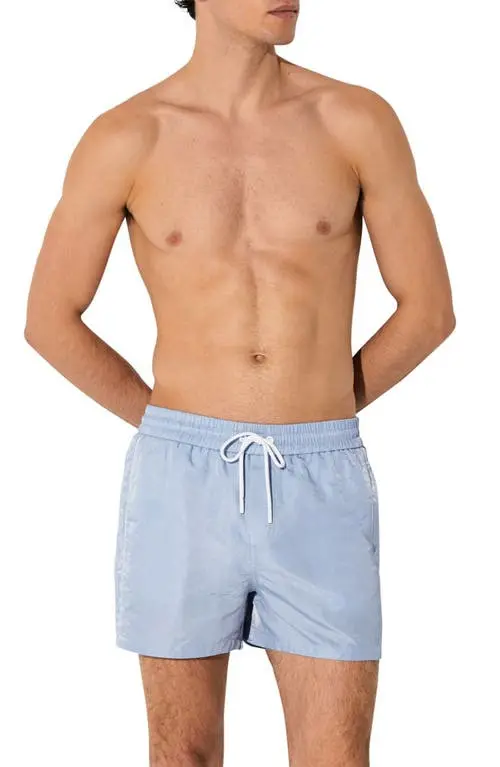 REISS Breeze Piped Nylon Swim Trunks