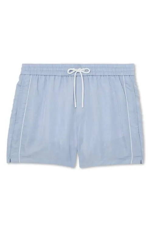 REISS Breeze Piped Nylon Swim Trunks