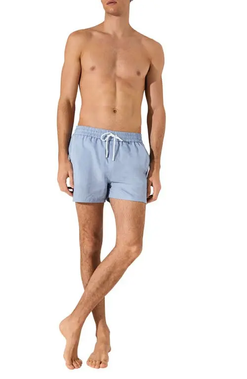 REISS Breeze Piped Nylon Swim Trunks