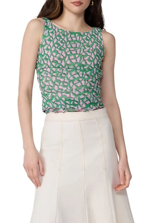 Diane Von Furstenberg Athena Reversible Sleeveless Top - Provence Gossip Pink