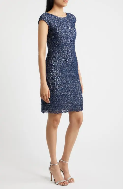 Pisarro Nights Lace Cocktail Dress