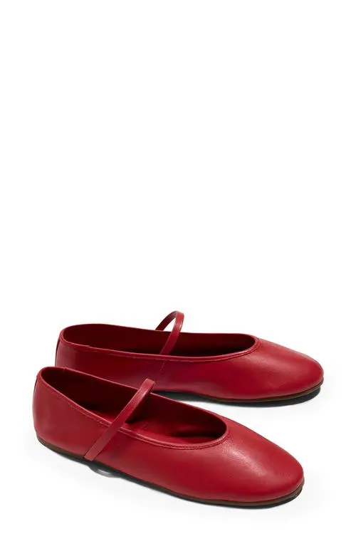 Tkees Reese Mary Jane Flat - Claret