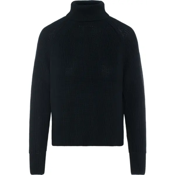 UNCLEAR Chunky Knit Hi Low Sweater - Black