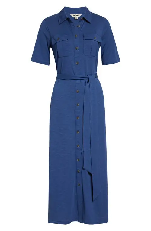 Boden Mavis Cotton Blend Shirtdress