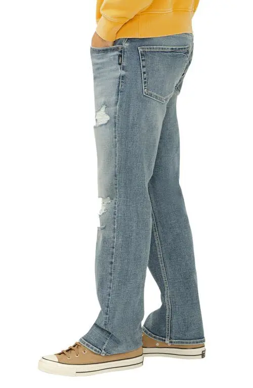 SILVER JEANS CO. Zac Relaxed Fit Straight Leg Jeans