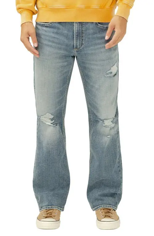 SILVER JEANS CO. Zac Relaxed Fit Straight Leg Jeans
