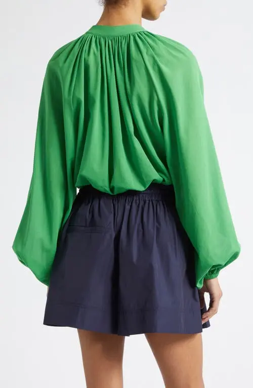 Derek Lam 10 Crosby Zoey Blouson Sleeve Shirt