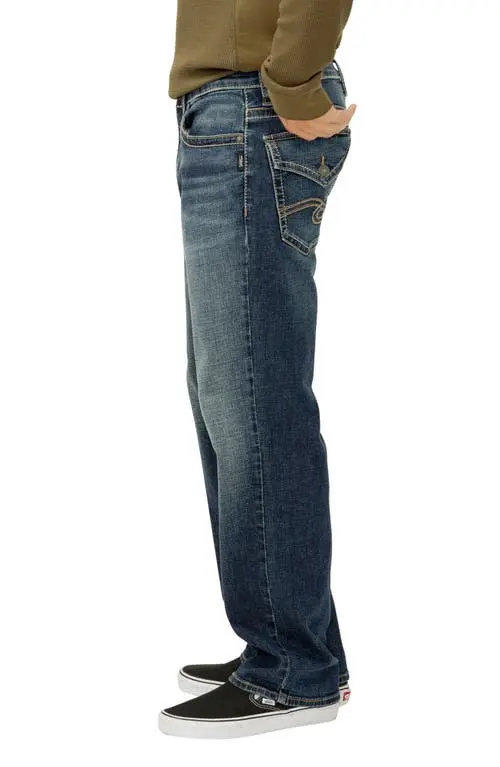SILVER JEANS CO. Gordie Relaxed Straight Leg Jeans