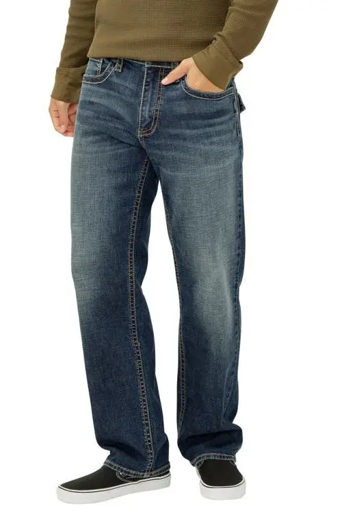 SILVER JEANS CO. Gordie Relaxed Straight Leg Jeans