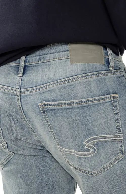 SILVER JEANS CO. Eddie Athletic Fit Tapered Jeans