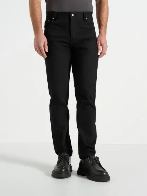 Manière De Voir Relaxed Straight Leg Jeans - Black