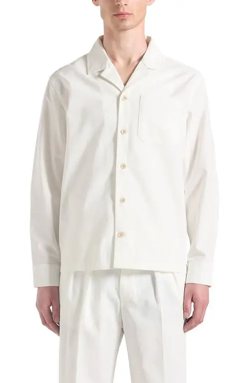 Manière De Voir Constant Linen Overshirt