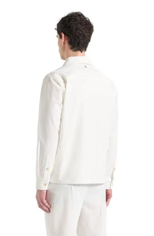Manière De Voir Constant Linen Overshirt