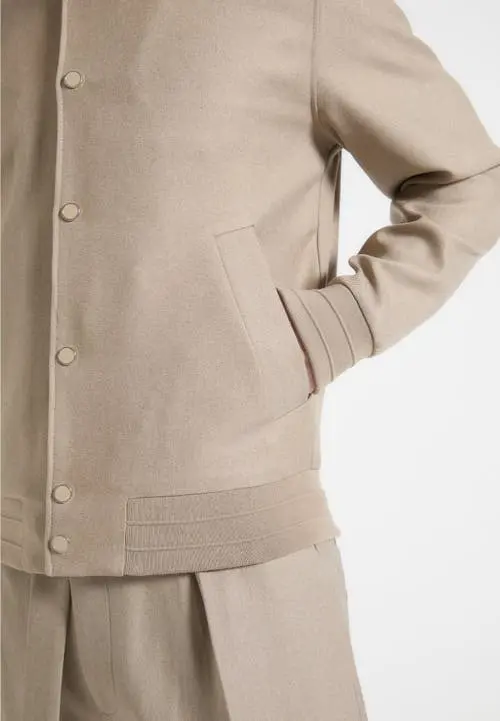 Manière De Voir Savin Tailored Bomber Jacket