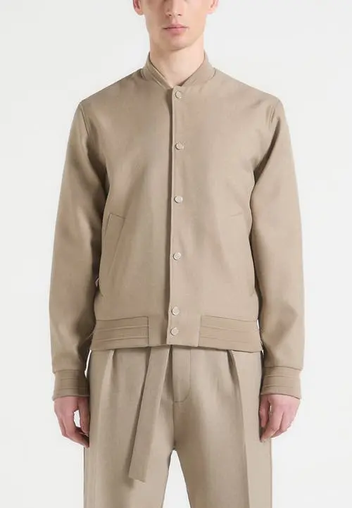 Manière De Voir Savin Tailored Bomber Jacket