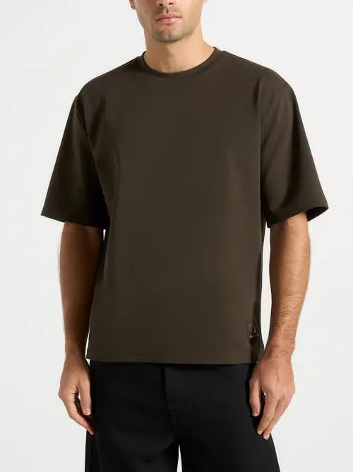 Manière De Voir Relaxed Fit Cotton T-shirt - Olive