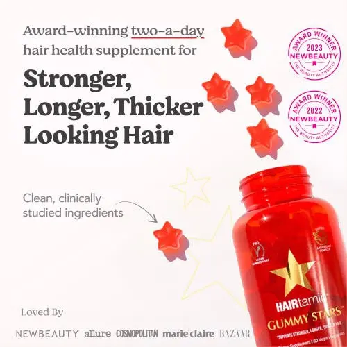 HAIRTAMIN Gummy Stars - None