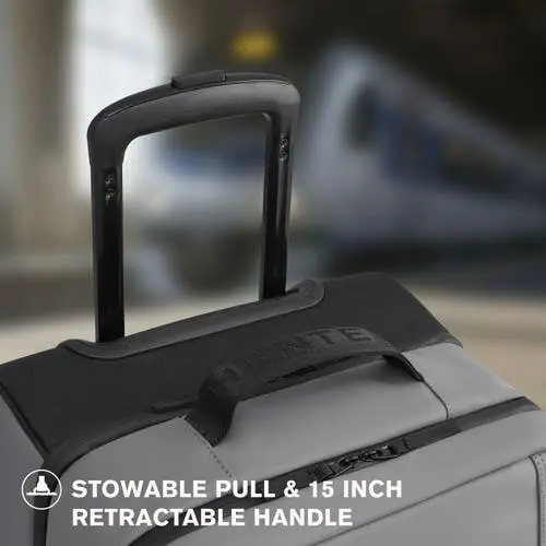Hunter Stormhaul 25" Rolling Duffle Bag Luggage - Gray
