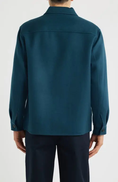 Theory Clyfford Wool & Cashmere Shirt Jacket