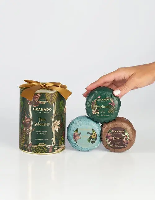 GRANADO Patchouli Soap Trio