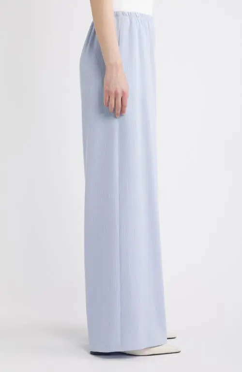 Theory Admiral Pull-on Wide Leg Pants - Cornflower
