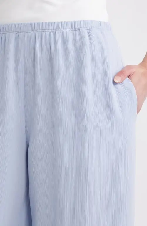 Theory Admiral Pull-on Wide Leg Pants - Cornflower