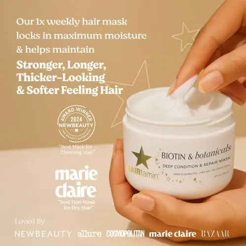 HAIRTAMIN Biotin & Botanical Hair Mask - None