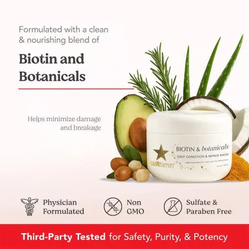 HAIRTAMIN Biotin & Botanical Hair Mask - None