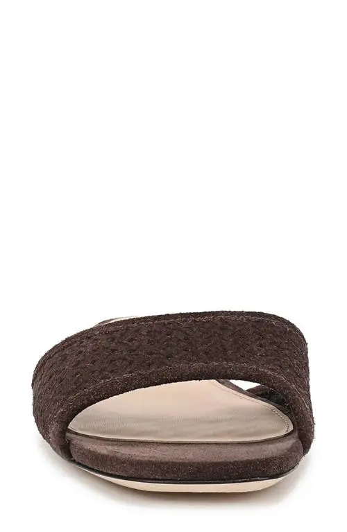 Veronica Beard Myla Perforated Slide Sandal