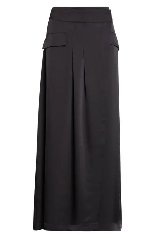 Ramy Brook Faux Wrap Maxi Skirt
