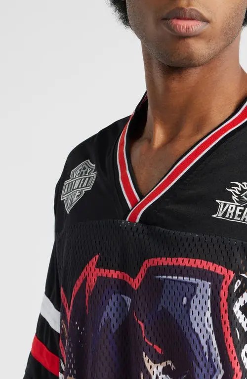 VERYRARE Reaper Graphic Mesh T-shirt