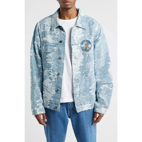 VERYRARE Saint Michael Cotton Trucker Jacket