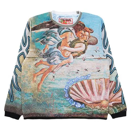 VERYRARE Birth Of Venus Crewneck - Blue