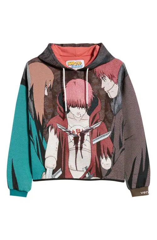VERYRARE X Naruto Sasori Tapestry Knit Hoodie