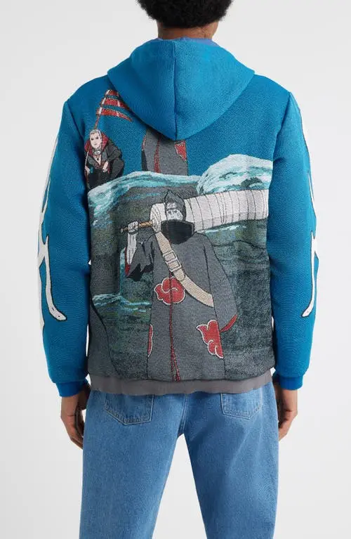 VERYRARE Akatsuki Graphic Zip-up Hooded Jacket