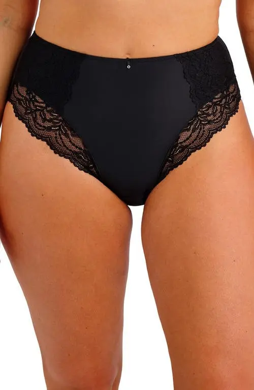 Fantasie Cesile High Waist Briefs - Black
