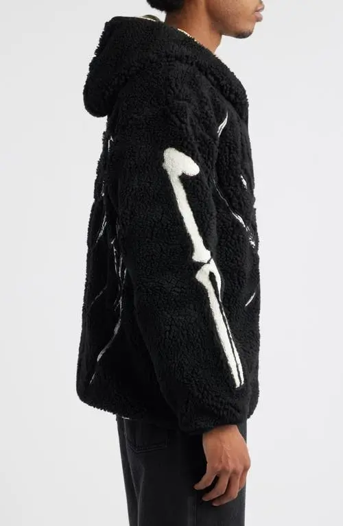 VERYRARE Nikkan Hagaki High Pile Fleece Zip Hoodie