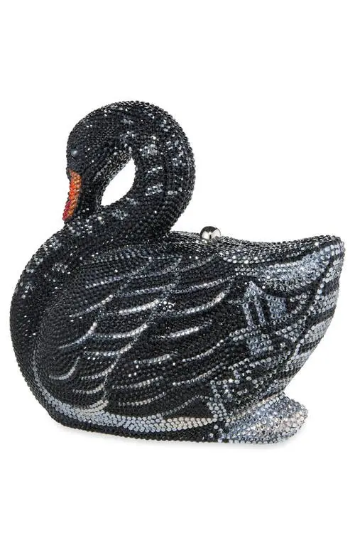 Judith Leiber Crystal Embellished Swan Clutch