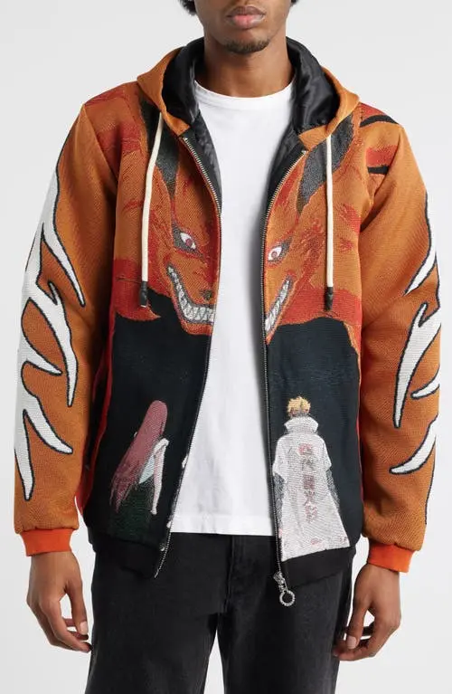VERYRARE Kurama Minato Graphic Hooded Jacket