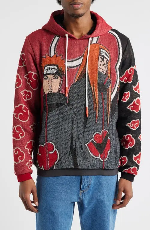 VERYRARE Naruto Pain Six Paths Hoodie - Red