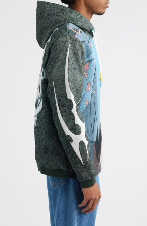VERYRARE Graphic Jacquard Hoodie