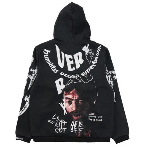 VERYRARE David Vs Goliath" Jacquard Tapestry Hoodie