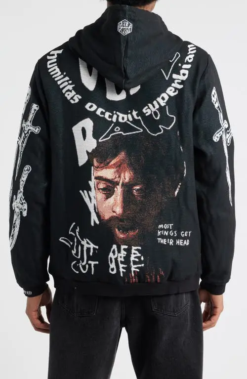 VERYRARE David Vs Goliath" Jacquard Tapestry Hoodie