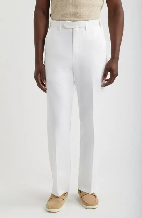 Berle Microfiber Flat Front Pants