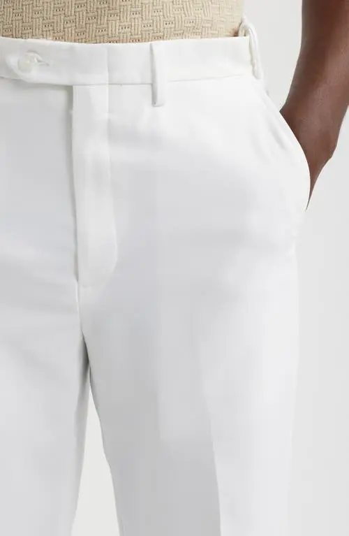 Berle Microfiber Flat Front Pants