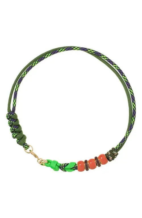 ROXANNE ASSOULIN The Super Cord Necklace - Kiwi