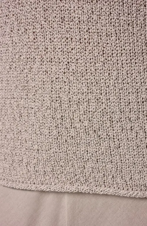 Donna Karan New York Easy Boat Neck Sweater - Sandstone Multi