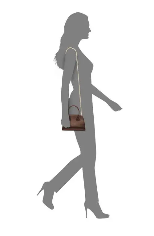 Nina Ainsley Top Handle Bag - Bronze