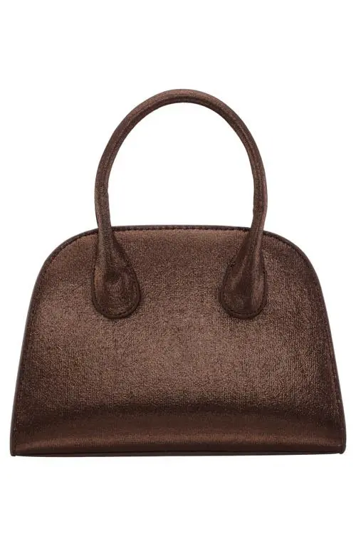 Nina Ainsley Top Handle Bag - Bronze